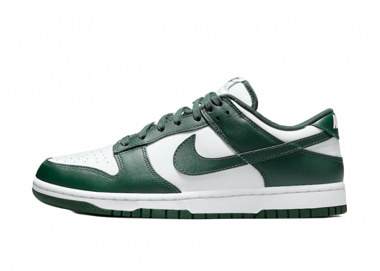 Nike Dunk Low Michigan State - DD1391-101 | Sneaker Baker
