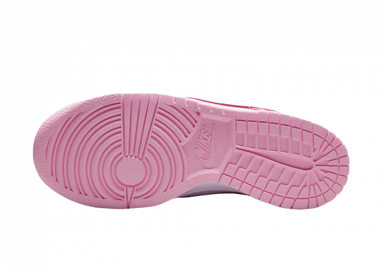 Nike Dunk Low Pink Foam Red White (GS) - CW1590-601