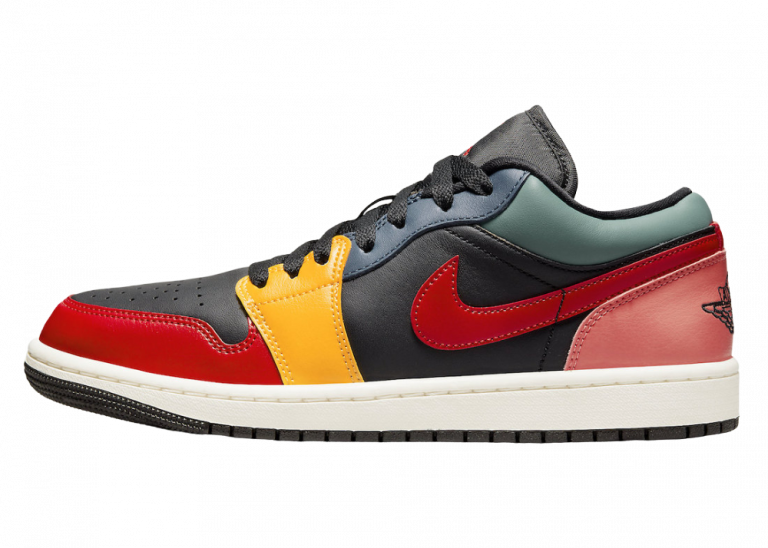 Nike Air Jordan 1 Low SE Black Multi-Color (W) - DN3739-060 | Sneaker Baker