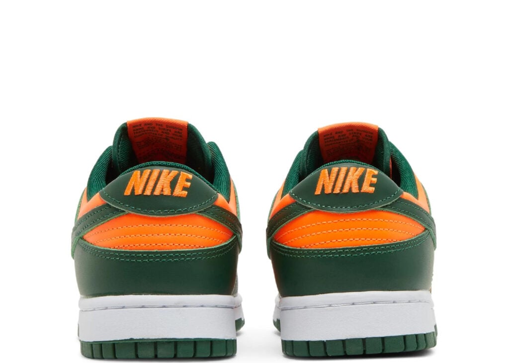 Nike Dunk Low Retro Miami Hurricanes - DD1391-300 | Sneaker Baker