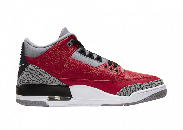 Nike Air Jordan 3 Retro Fire Red Cement (Nike Chi) - CU2277-600 ...