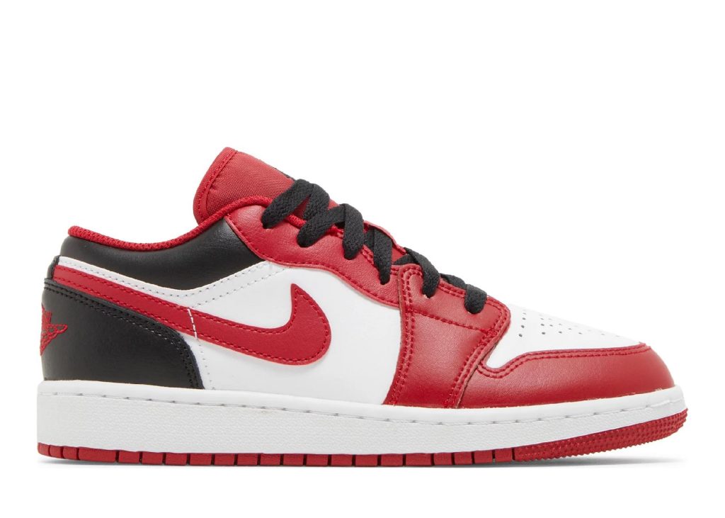 Nike Air Jordan 1 Low Bulls (GS) - 553560-163 | Sneaker Baker