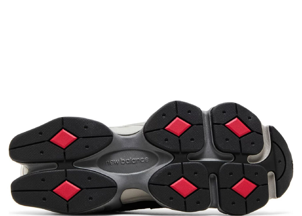 New Balance 9060 Black Castlerock Grey - U9060BLK | Sneaker Baker