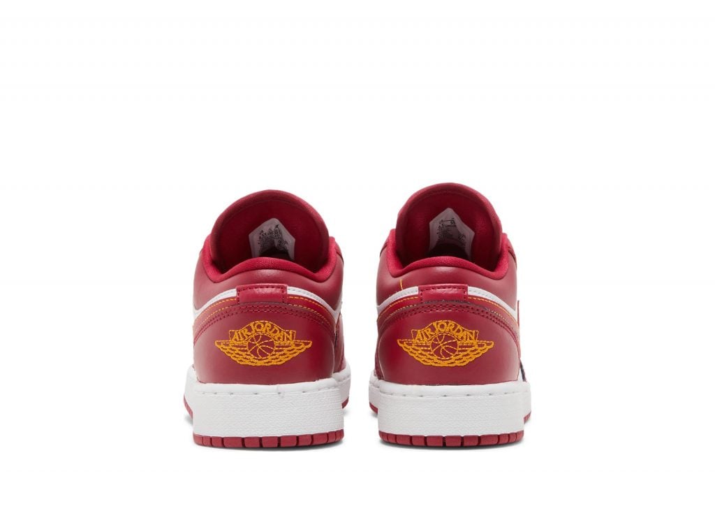 Nike Air Jordan 1 Low Cardinal Red (GS) - 553560-607 | Sneaker Baker