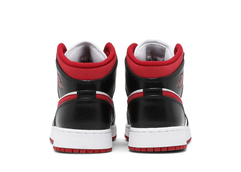 Nike Air Jordan 1 Mid Metallic Red (GS) - DJ4695-122