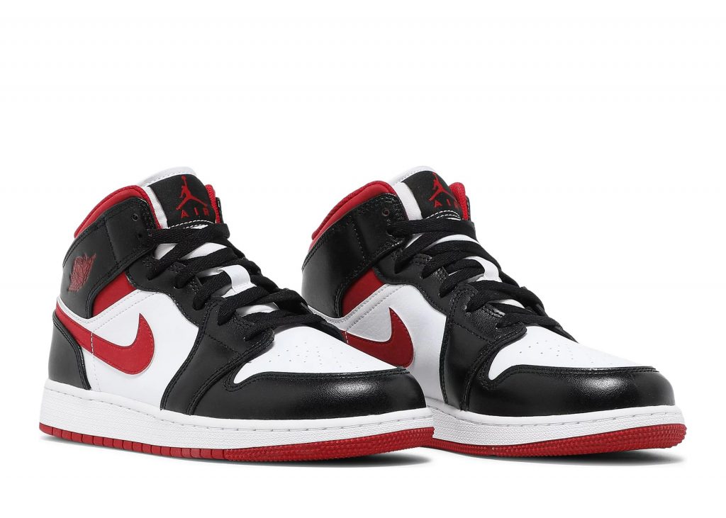 Nike Air Jordan 1 Mid Metallic Red (GS) - DJ4695-122