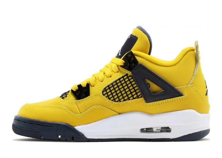 Nike Air Jordan 4 Retro Lightning (2021) (GS) - 408452-700 | Sneaker Baker
