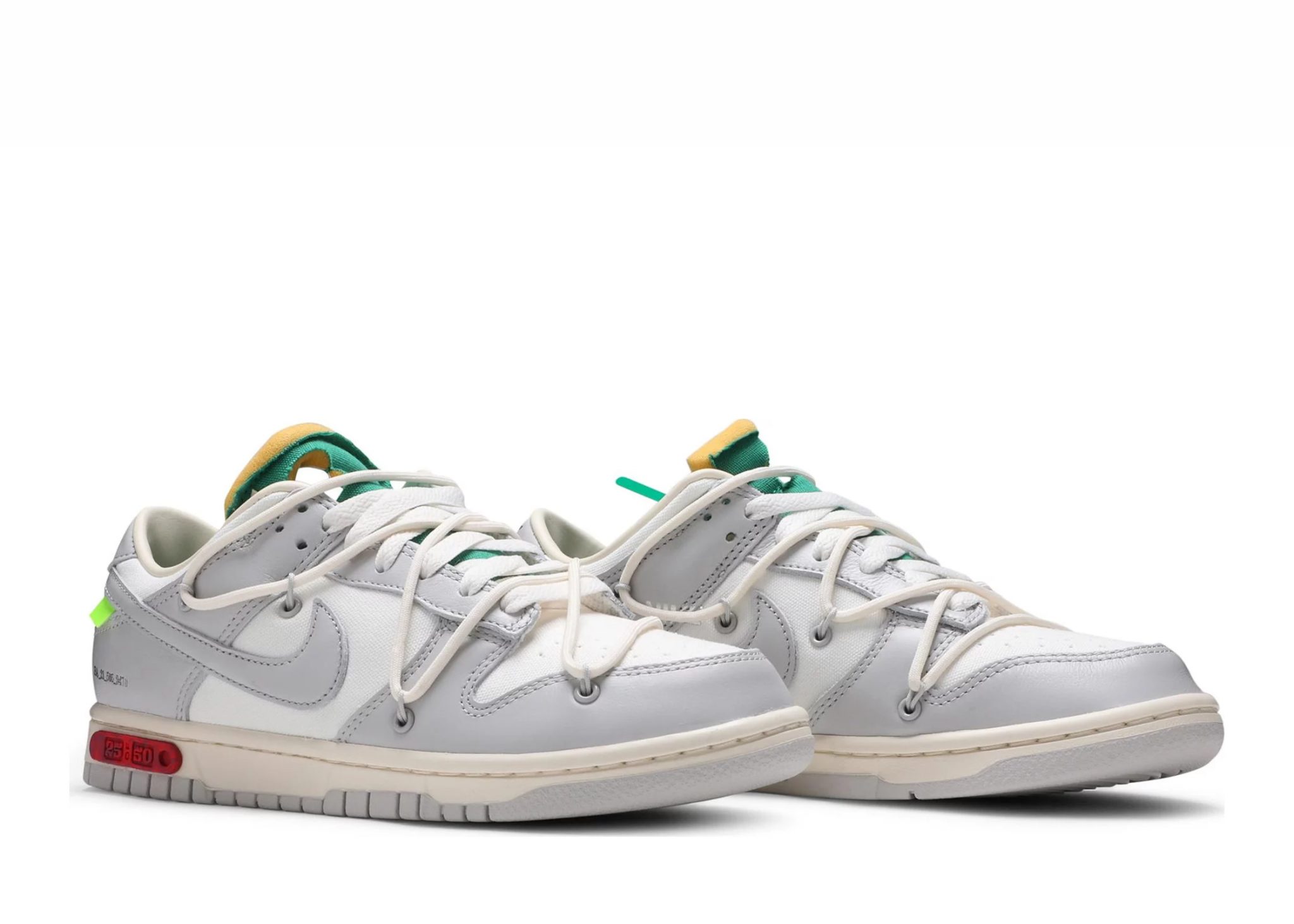 Nike Dunk Low Off-White Lot 25 - DM1602-121 | Sneaker Baker