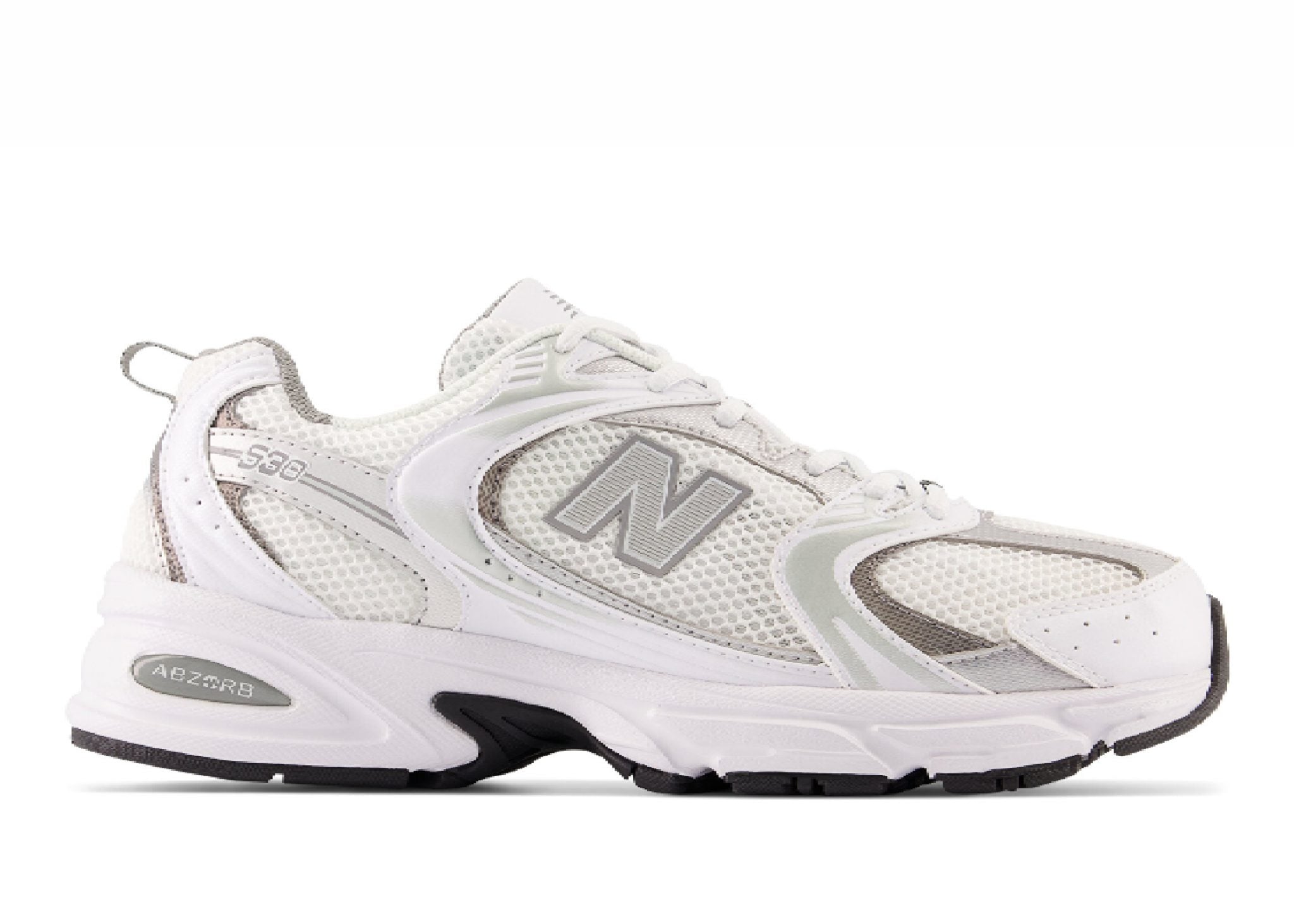 New Balance 530 White Silver Metallic - MR530AD | Sneaker Baker