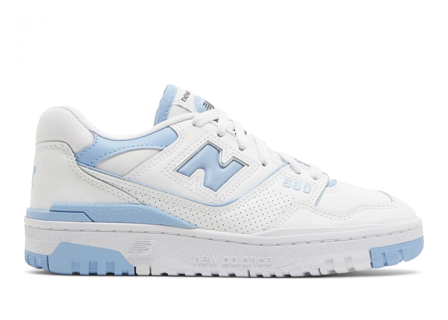New Balance 550 UNC White Dusk Blue (W) - BBW550BC | Sneaker Baker