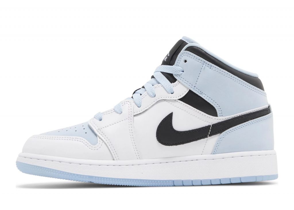 Nike Air Jordan 1 Mid SE Ice Blue (2023) (GS) - DV1337-104 | Sneaker Baker