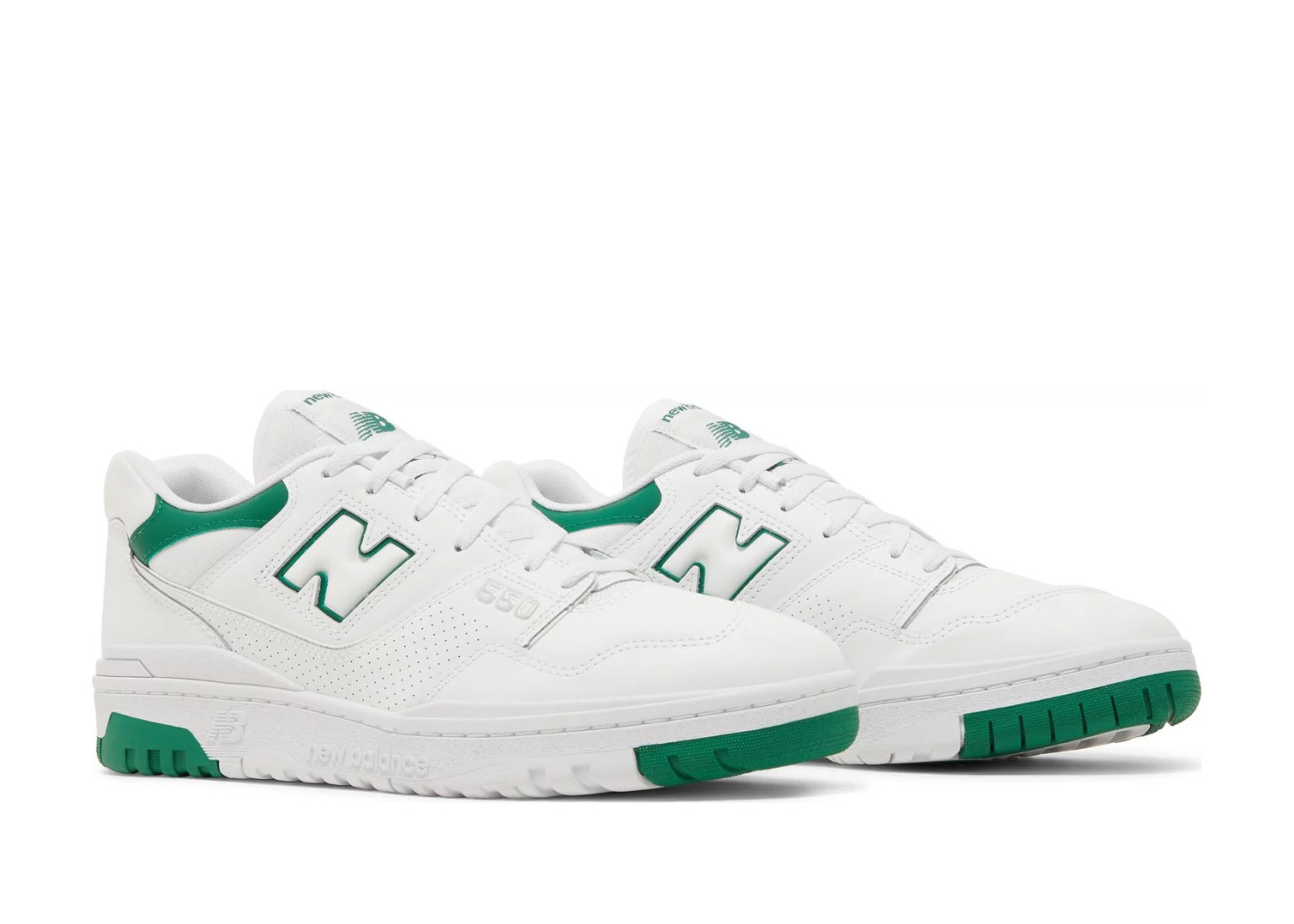 New Balance 550 White Green Cream - BB550SWB | Sneaker Baker