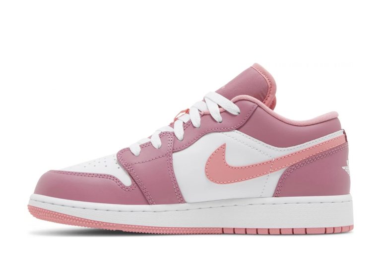 Nike Air Jordan 1 Low Desert Berry (GS) - 553560-616 | Sneaker Baker