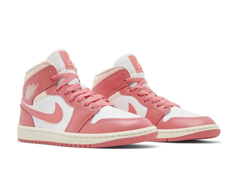 Nike Air Jordan 1 Mid Strawberries and Cream (W) - BQ6472-186 | Sneaker ...