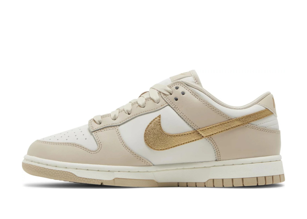 Nike Dunk Low Phantom Metallic Gold (W) - DX5930-001 | Sneaker Baker