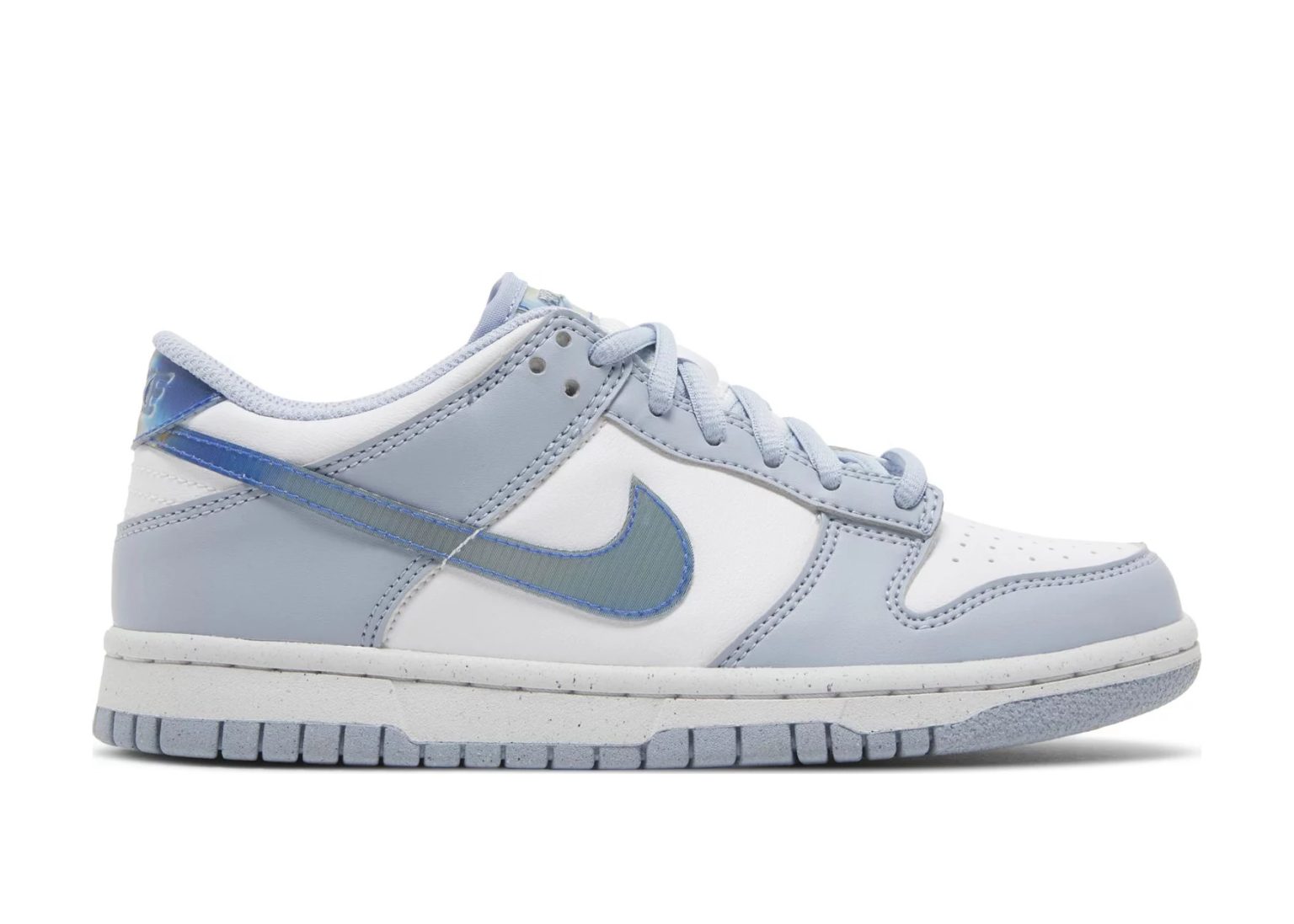 Nike Dunk Low Next Nature Blue Whisper Iridescent (GS) - FJ4668-400 ...