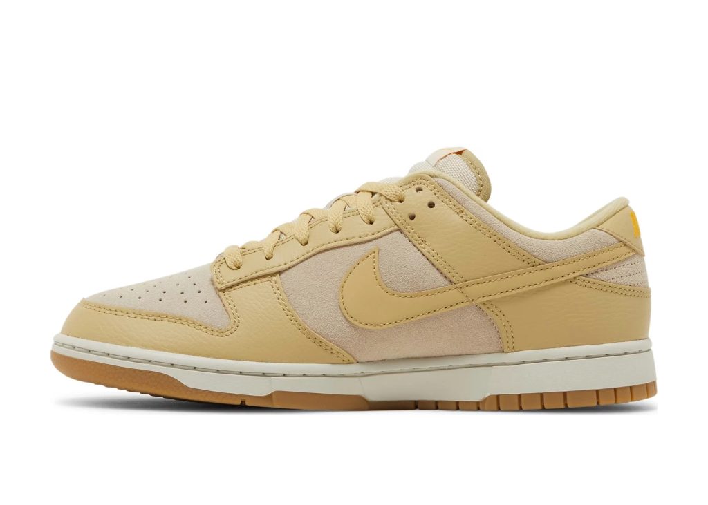 Nike Dunk Low Khaki Suede Gum - DZ4513-200 | Sneaker Baker
