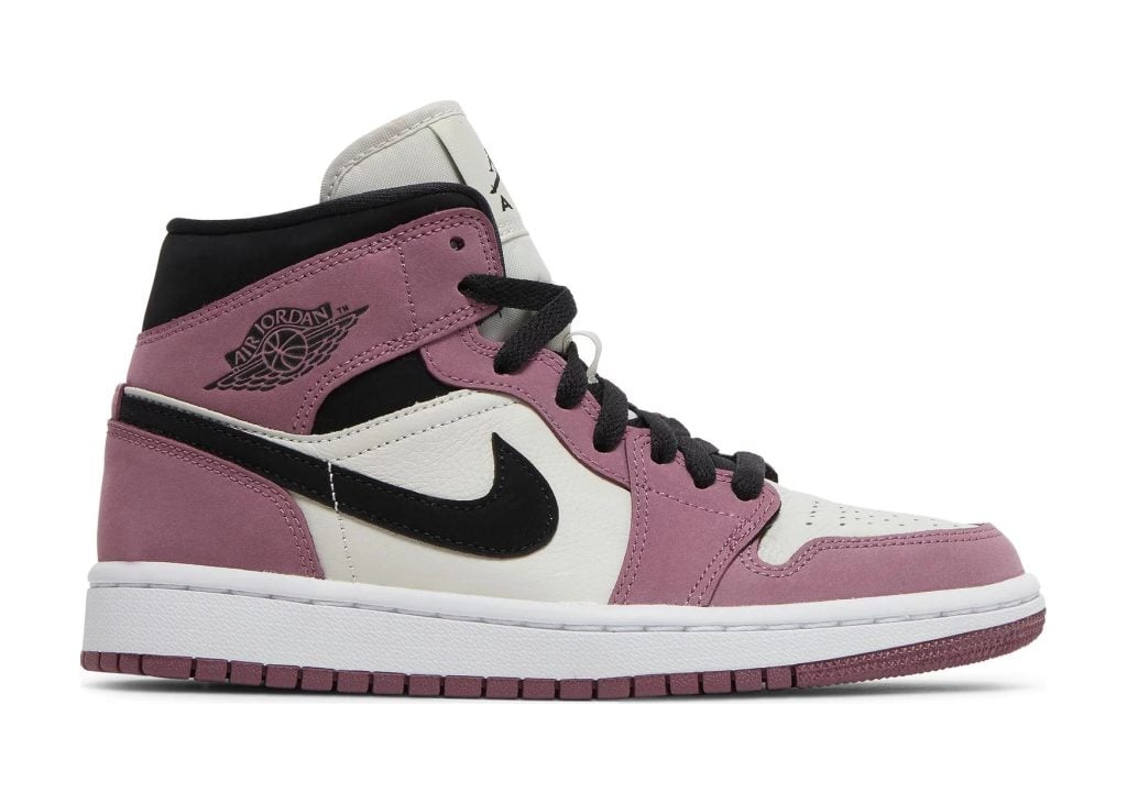 Nike Air Jordan 1 Mid Berry Pink (W) - DC7267-500 | Sneaker Baker