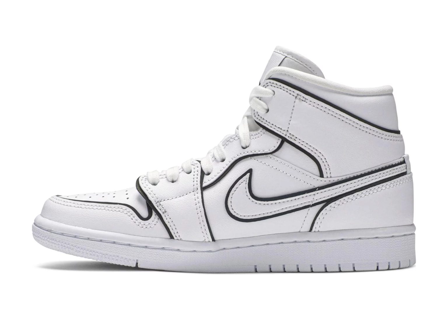 Nike Air Jordan 1 Mid Iridescent Reflective White (W) - CK6587-100 ...