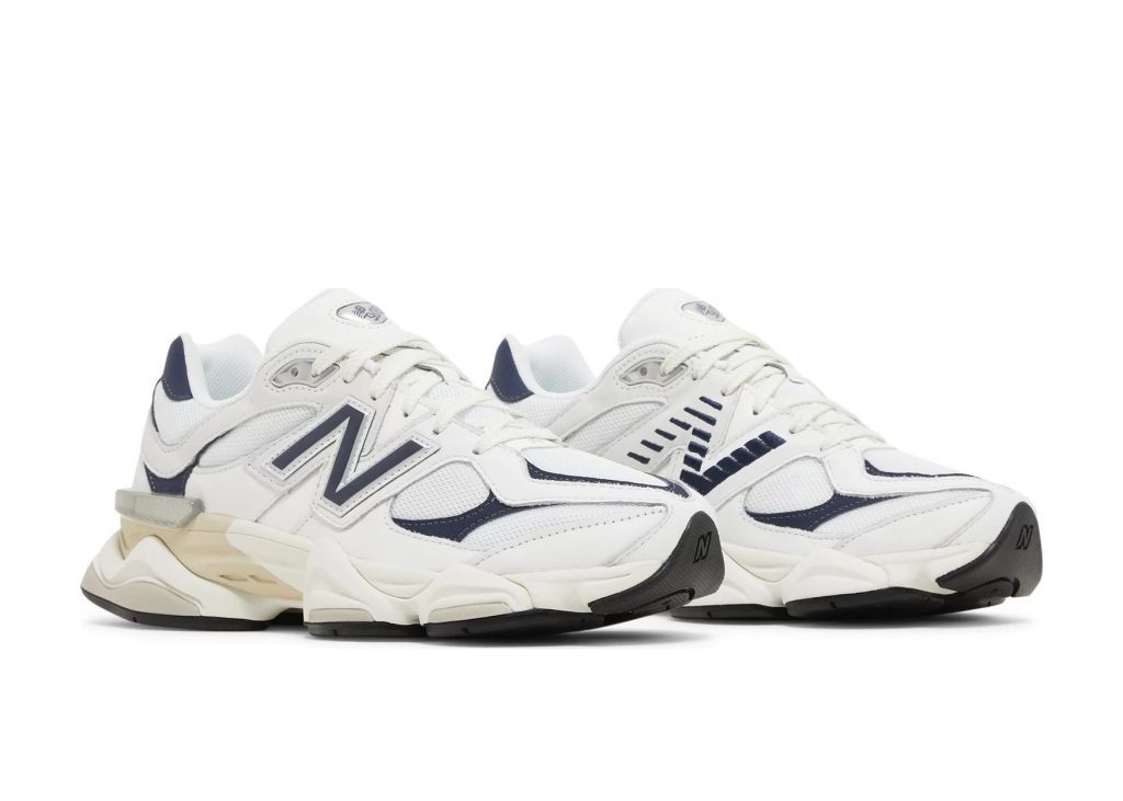 New Balance 9060 White Navy - U9060VNB | Sneaker Baker