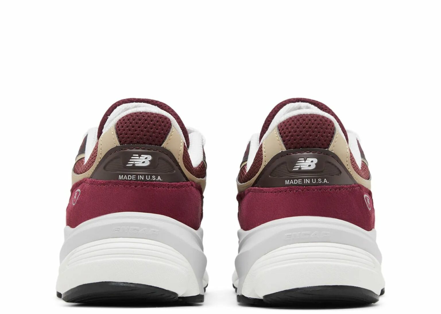 New Balance 990v6 MiUSA Teddy Santis Burgundy Tan - U990BT6 | Sneaker Baker