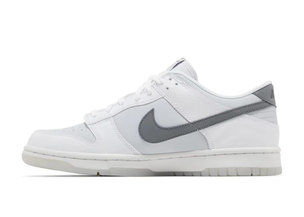 Nike Dunk Low Reflective Swoosh White (GS) - FV0365-100 | Sneaker Baker
