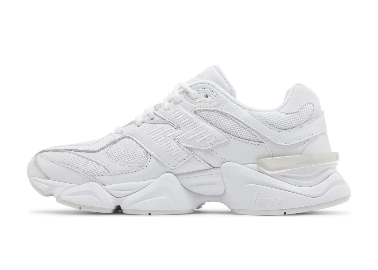 New Balance 9060 Triple White - U9060NRJ | Sneaker Baker