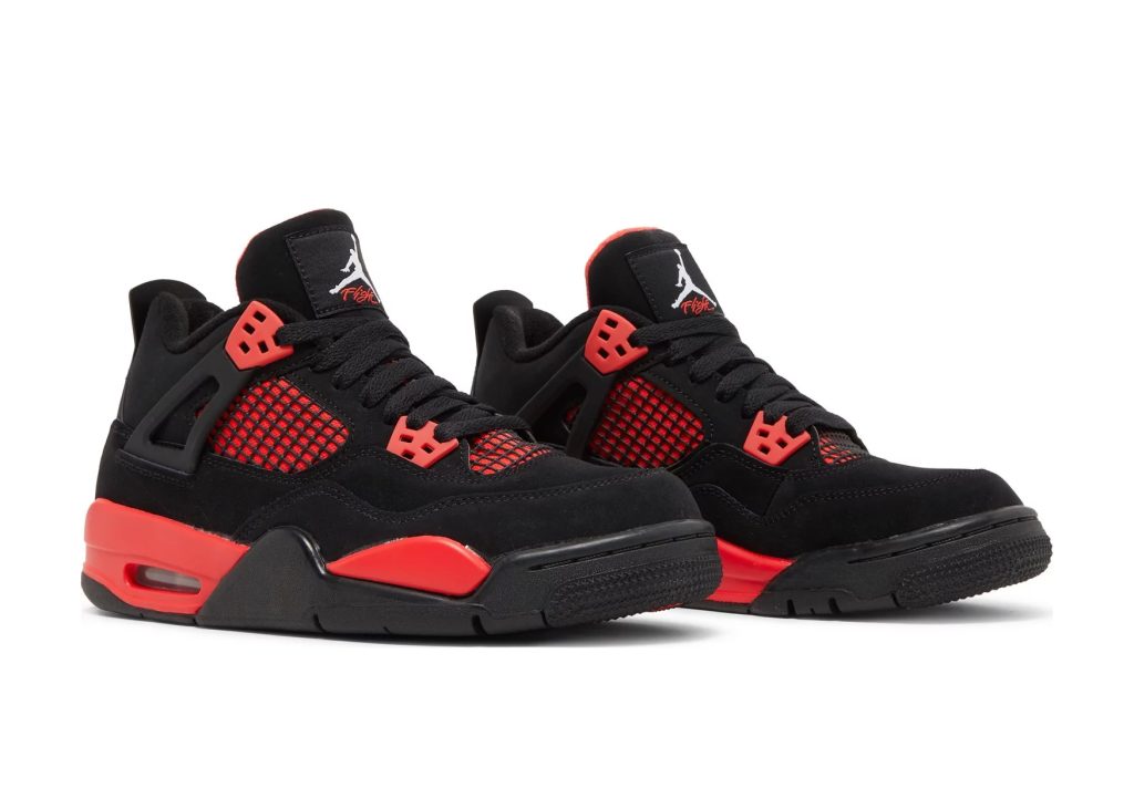 Nike Air Jordan 4 Retro Red Thunder (GS) - 408452-016 | Sneaker Baker