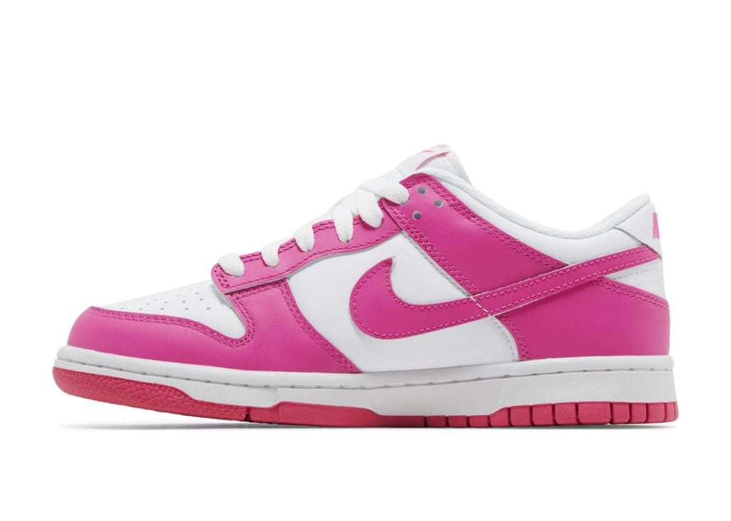 Nike Dunk Low Laser Fuchsia (GS) - FB9109-102 | Sneaker Baker