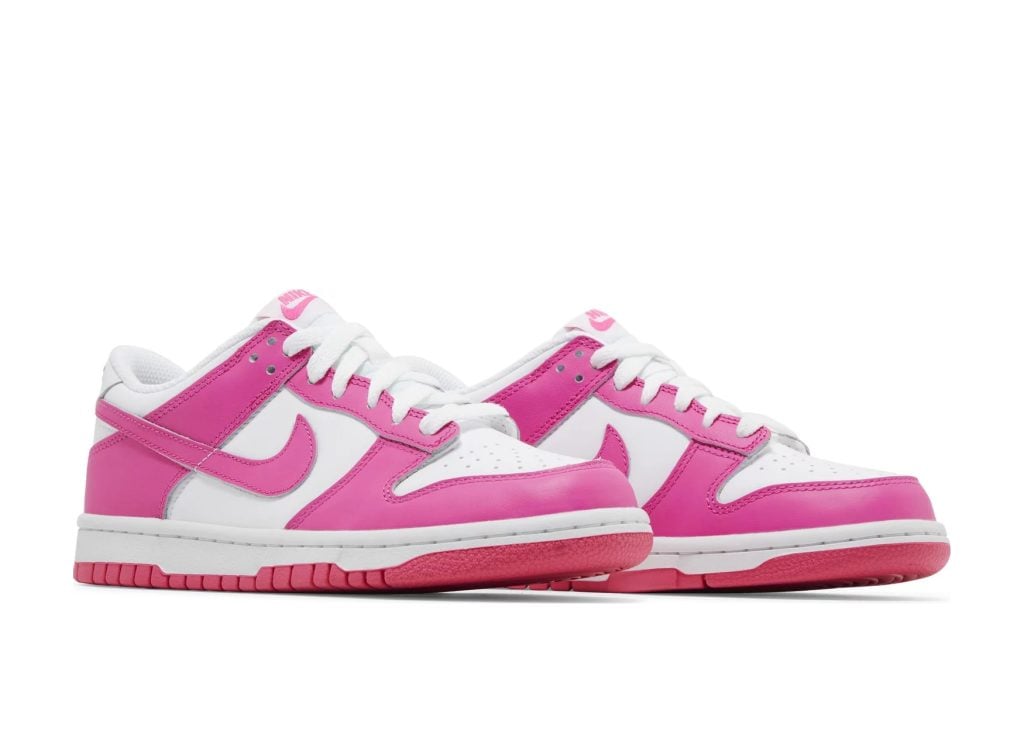 Nike Dunk Low Laser Fuchsia (GS) - FB9109-102 | Sneaker Baker
