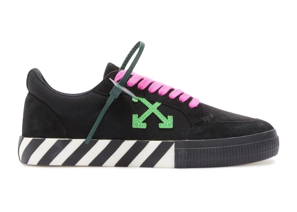 Off-White Vulc Low Black Green - OMIA085S22LEA0011055 | Sneaker Baker