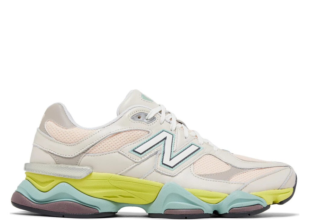 New Balance 9060 Moonbeam Vintage Rose Lime - U9060GCB | Sneaker Baker