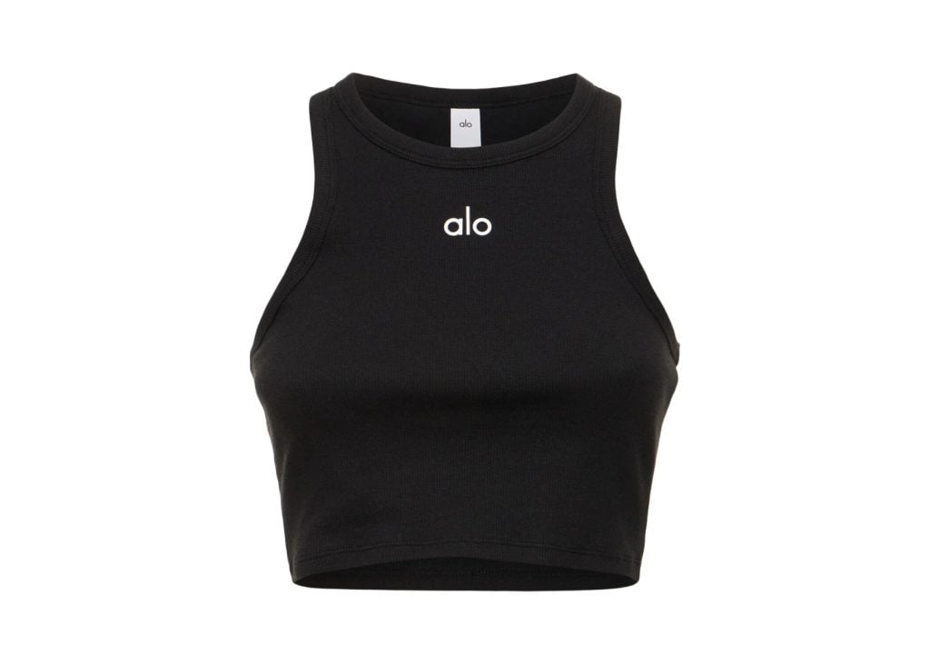 Alo Yoga Aspire Tank Black White - W2675RG | Sneaker Baker