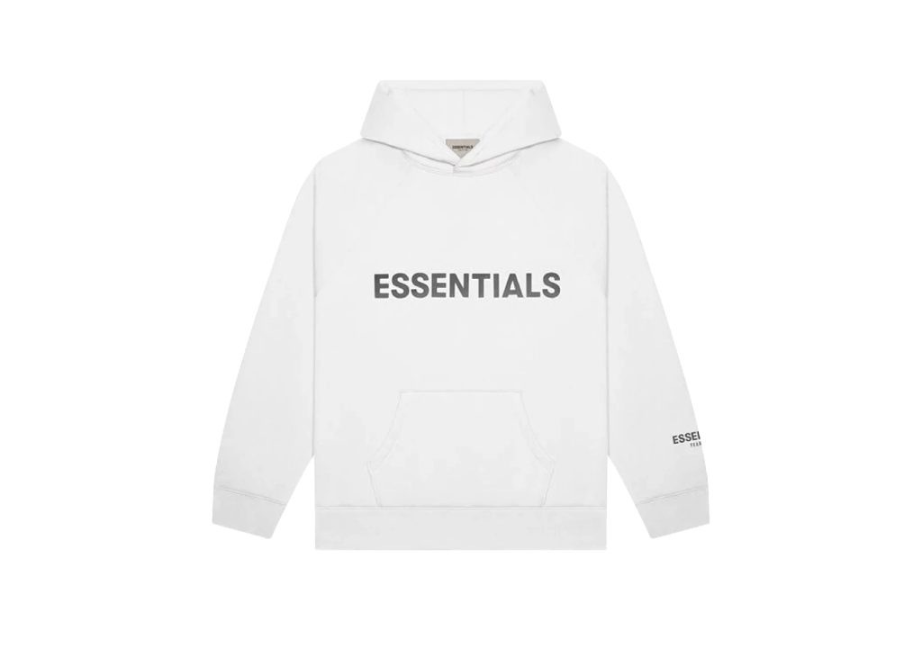 Fear of God Essentials Hoodie White - 0192/25050/0192/010 | Sneaker Baker