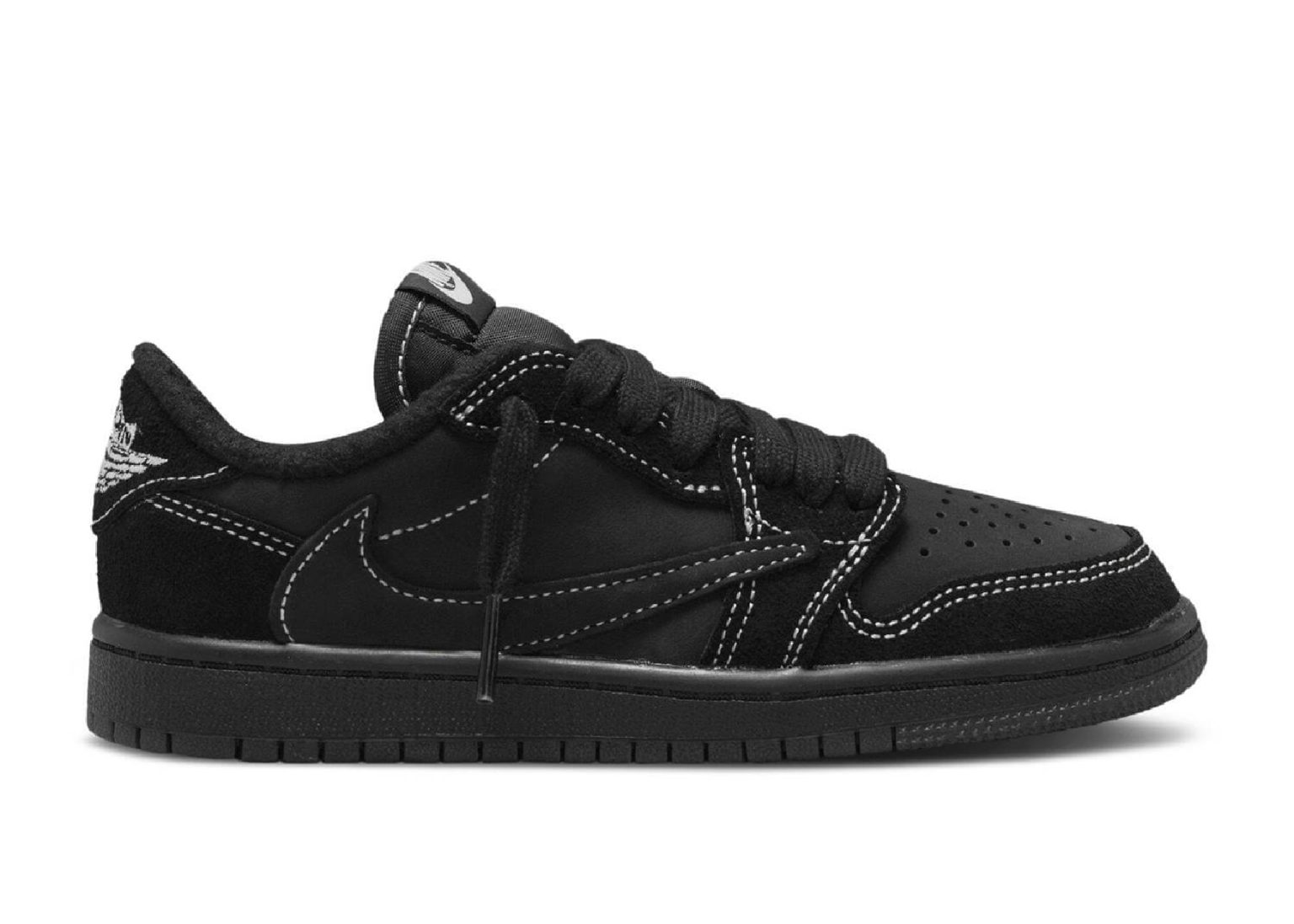 Nike Air Jordan 1 Retro Low OG SP Travis Scott Black Phantom (PS ...