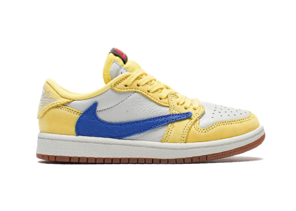 Nike Air Jordan 1 Retro Low OG SP Travis Scott Canary (PS) - DZ5909-700 | Sneaker Baker