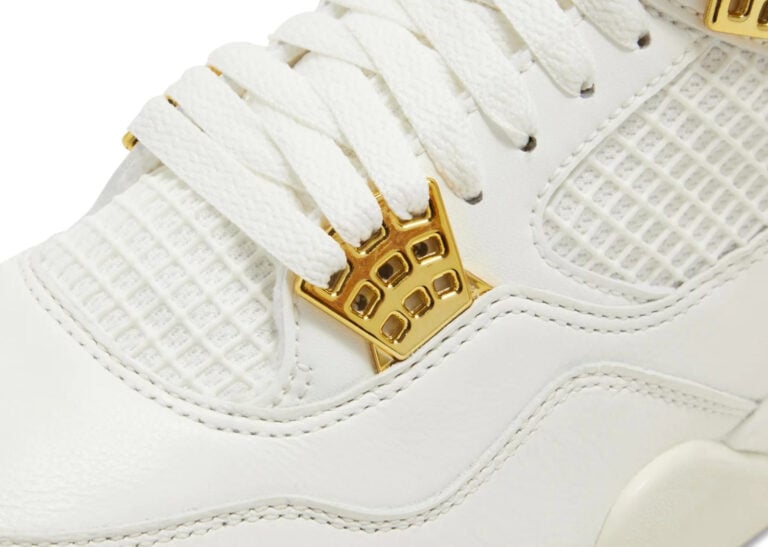 Nike Air Jordan 4 Retro Metallic Gold (W) - AQ9129-170 | Sneaker Baker