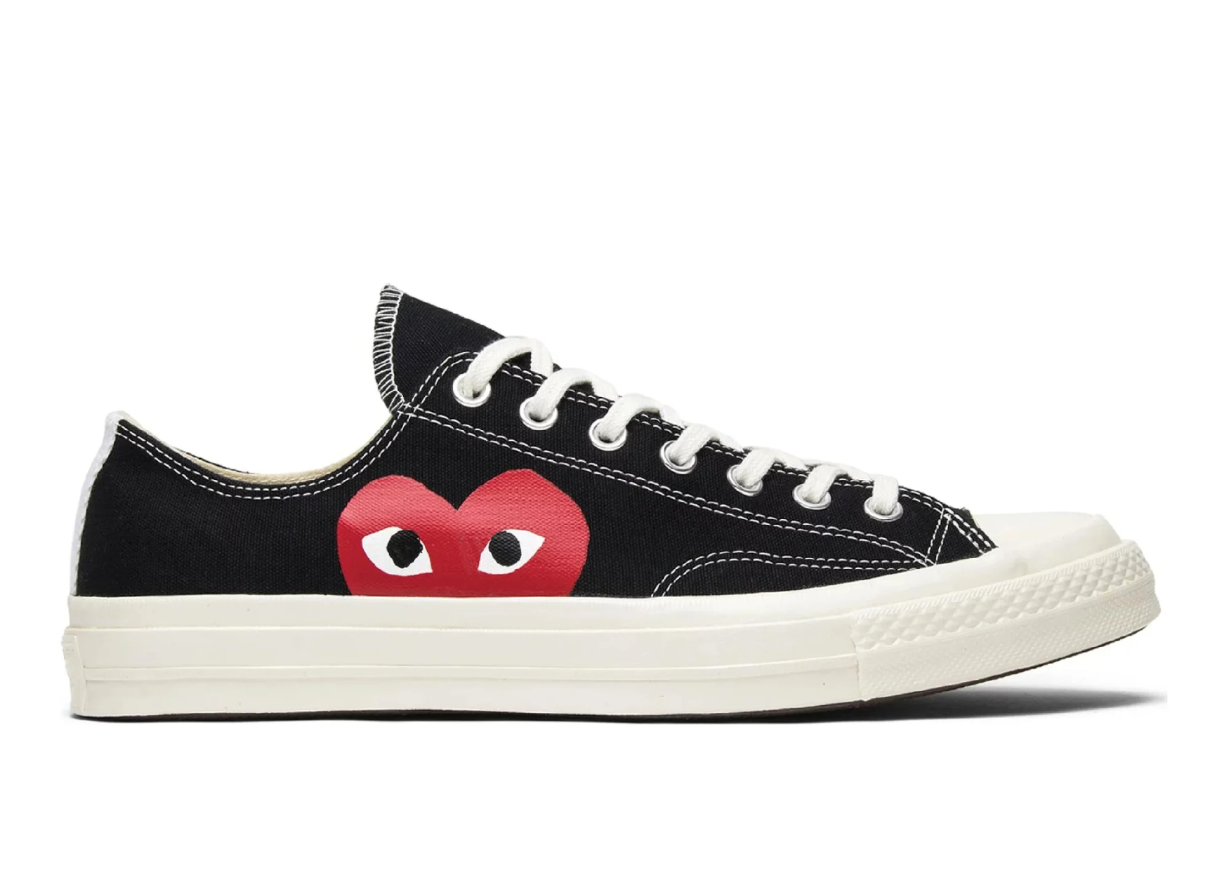 Converse Chuck Taylor All-Star 70 Ox Comme des Garcons PLAY Black ...