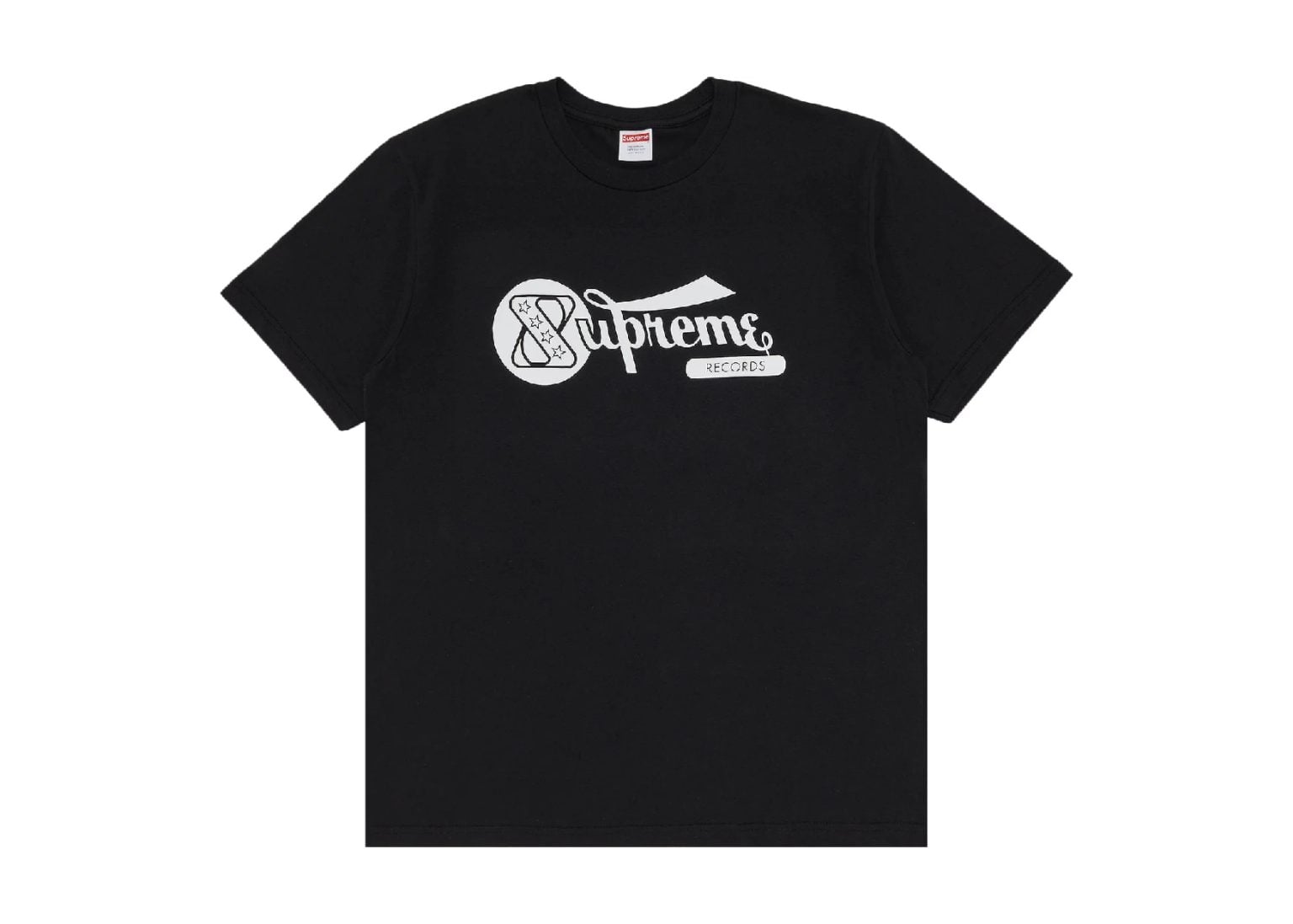Supreme Records Tee Black - SS24T40-BLACK | Sneaker Baker