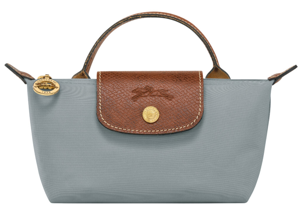 Longchamp Le Pliage Original Pouch With Handle Steel - 34175089P80 ...