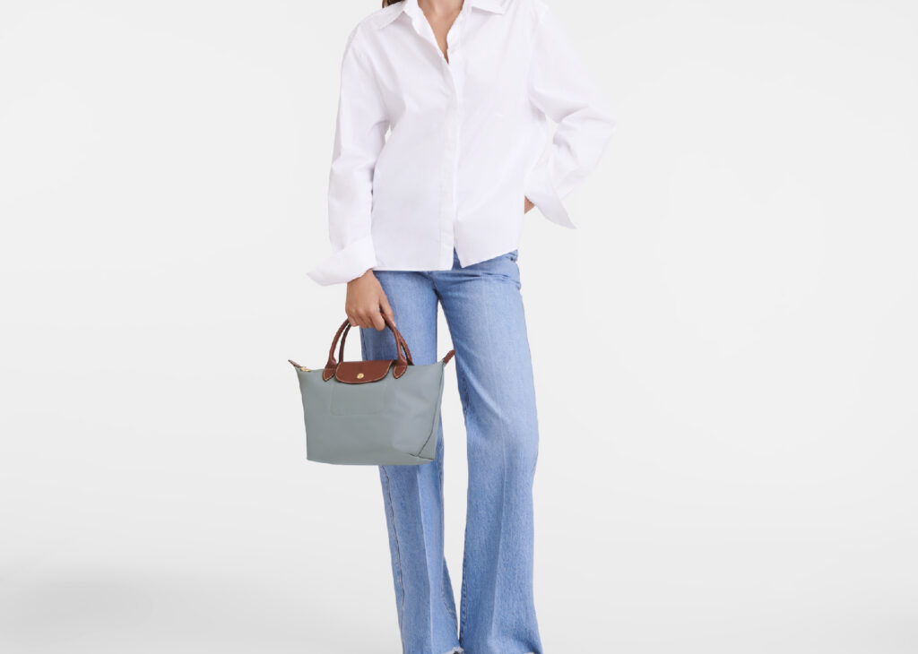 Longchamp Le Pliage Original Small Handbag Steel - L1621089P80 ...