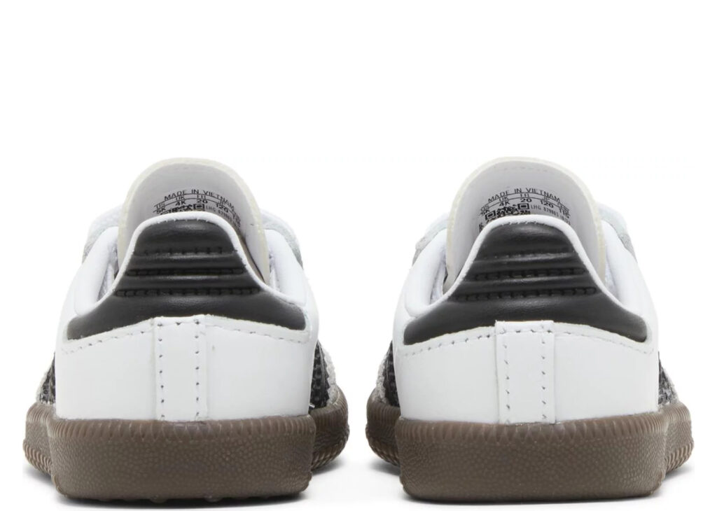 adidas Samba OG Cloud White Core Black Gum (TD) - IE3679 | Sneaker Baker