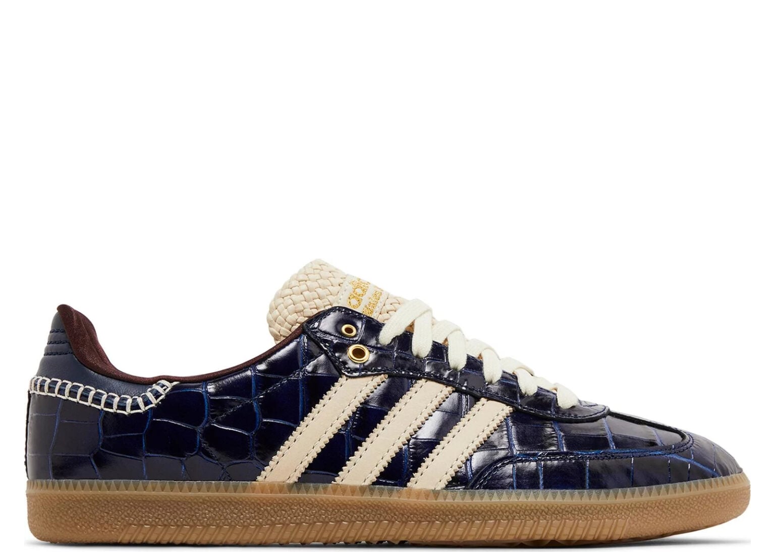 adidas Samba Wales Bonner Navy Croc - JH9825 | Sneaker Baker