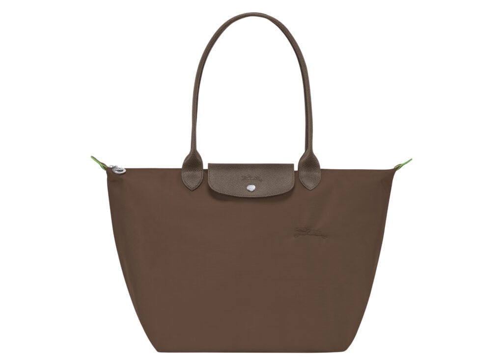 Longchamp Le Pliage Green Large Tote Bag Terra - L1899919813 | Sneaker ...