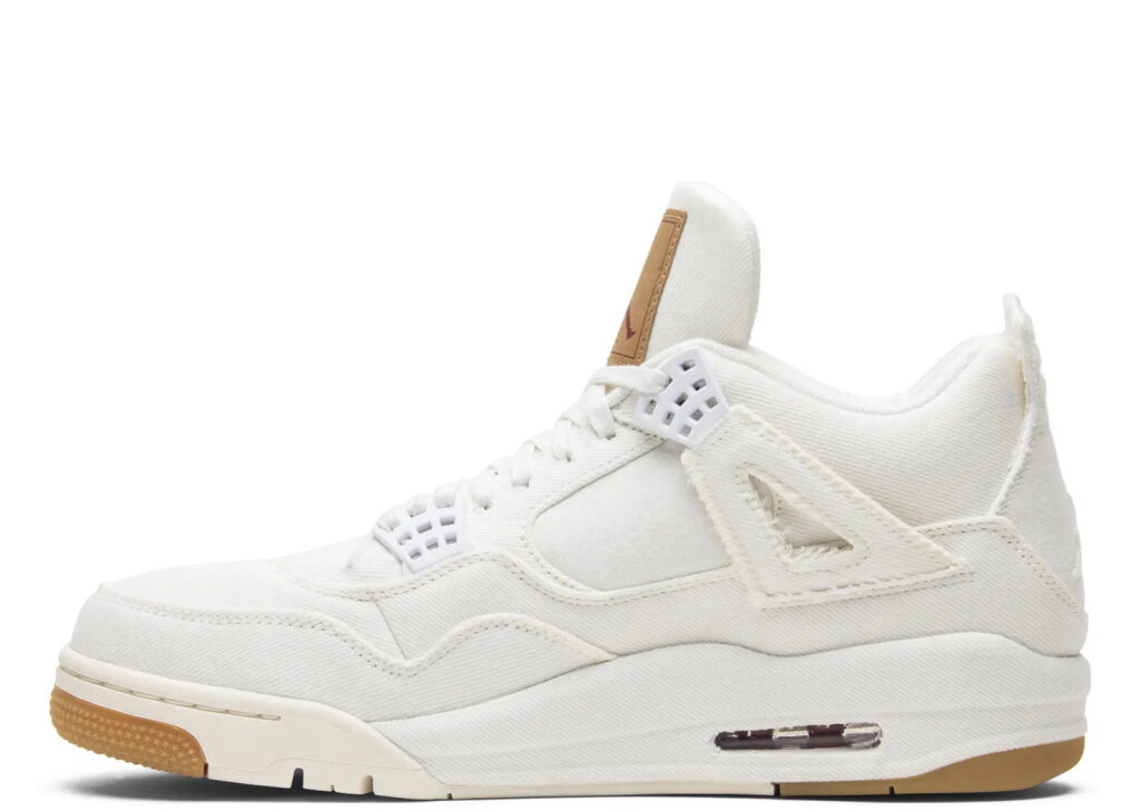 Nike Air Jordan 4 Retro Levis White (Levis Tag) - AO2571-100 | Sneaker ...