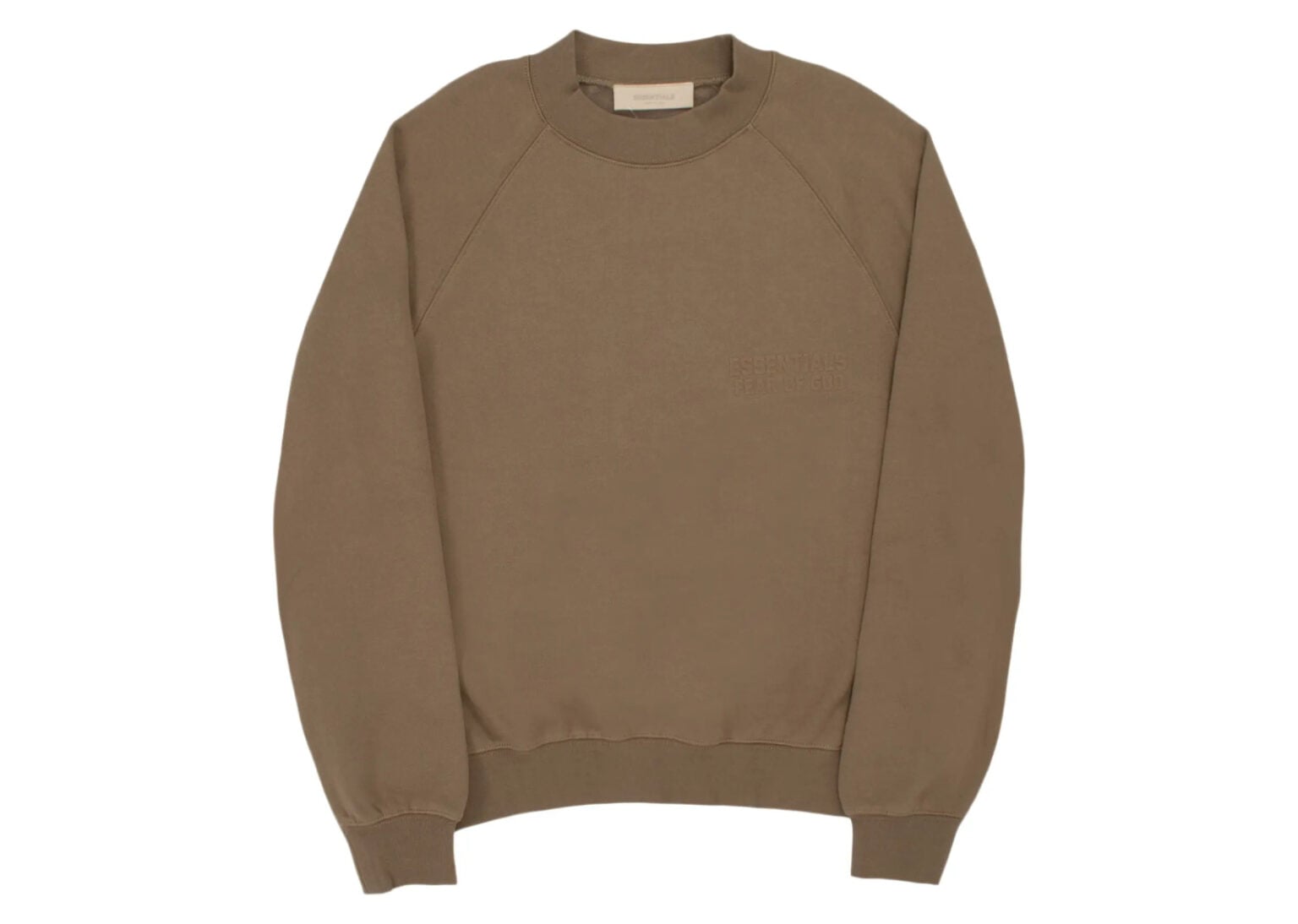 Fear of God Essentials Crewneck Wood - 192SU222044F | Sneaker Baker