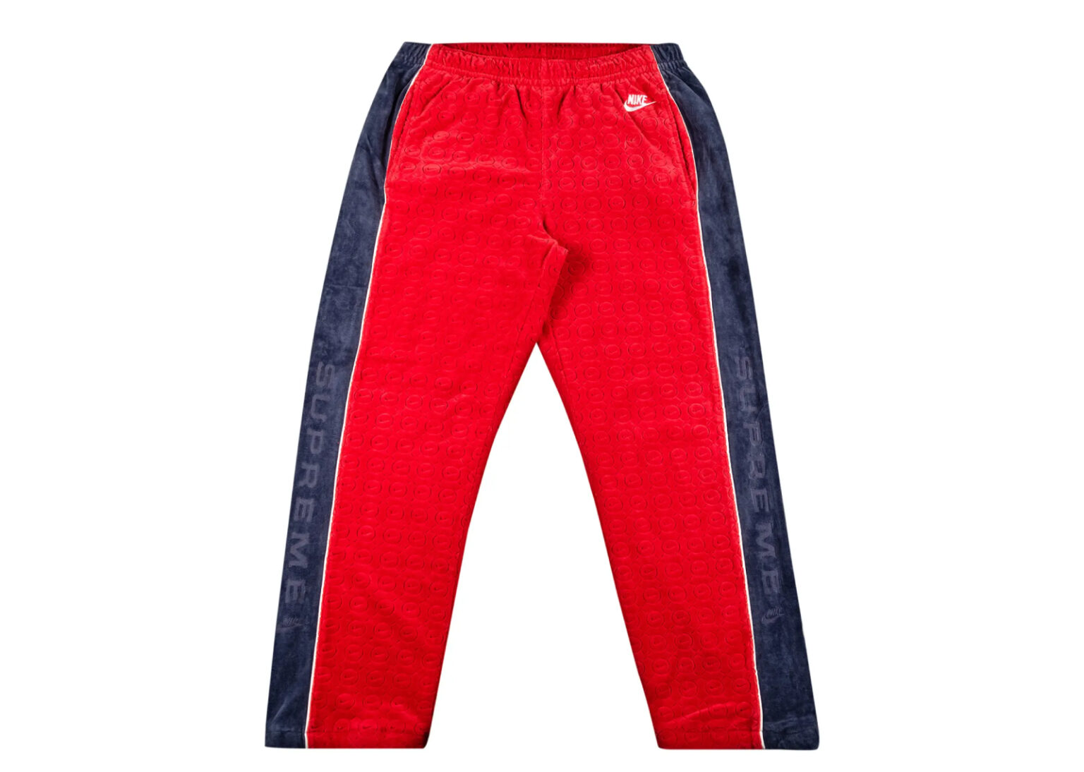 Supreme Nike Velour Track Pant Red - SS21P6-RED | Sneaker Baker