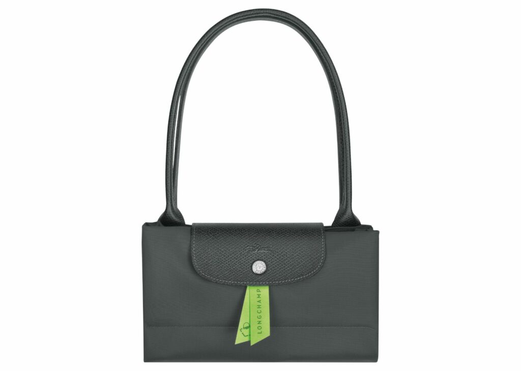 Longchamp Le Pliage Green Large Tote Bag Graphite - L1899919P66 ...