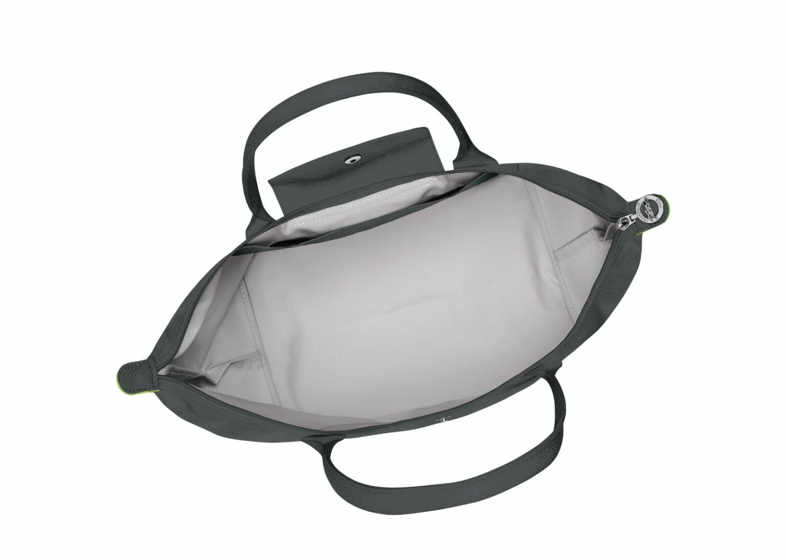 Longchamp Le Pliage Green Large Tote Bag Graphite - L1899919P66 ...