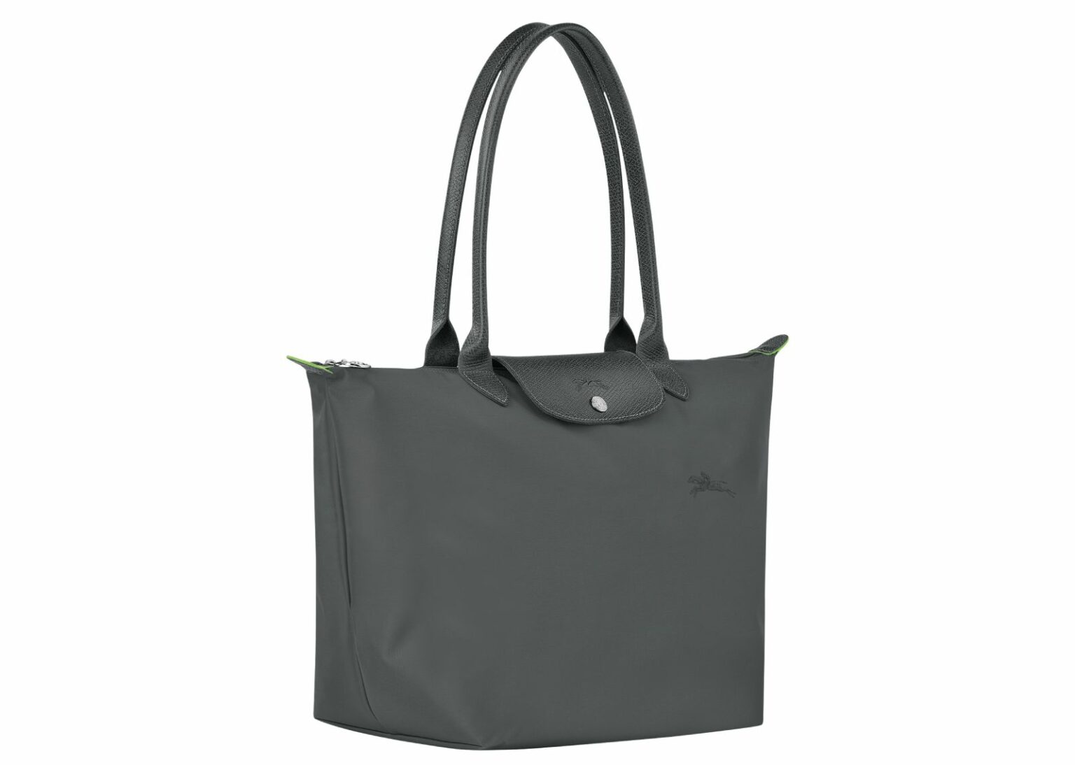 Longchamp Le Pliage Green Large Tote Bag Graphite - L1899919P66 ...